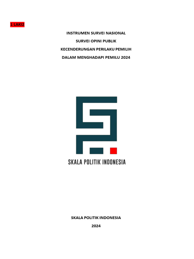 Contoh METODE Peneliian SPI 2024 (FX | PDF