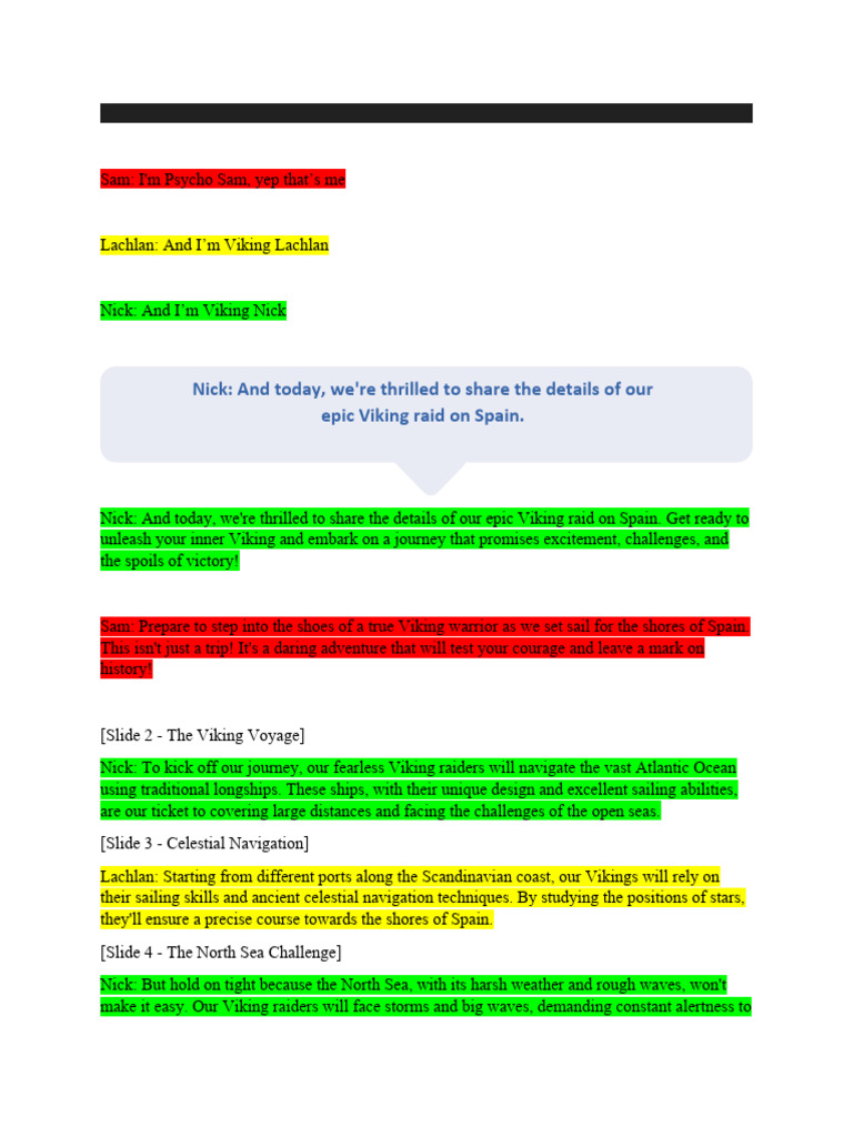 Viking Script - Print | PDF | Vikings | Navigation