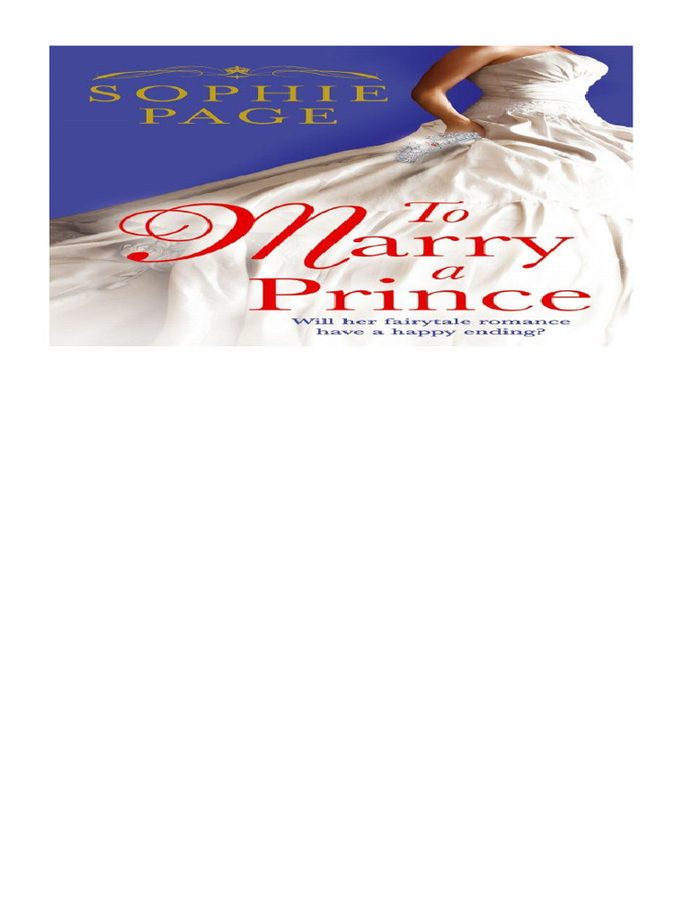 OceanofPDF - Com To Marry A Prince - Sophie Page | PDF