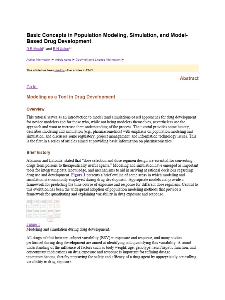 Basic Concepts in Population Modeling | PDF | Data Analysis | Equations
