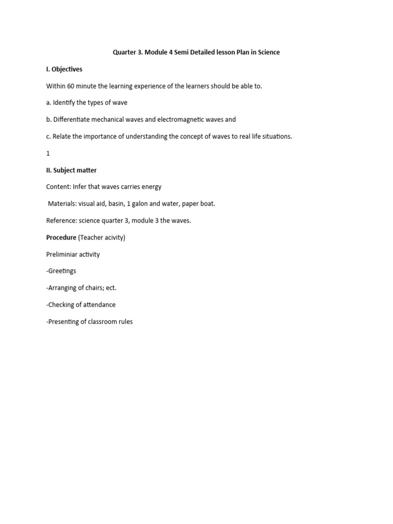 Q3 Module 4 LP 2nd Demo | PDF | Waves | Electromagnetic Radiation