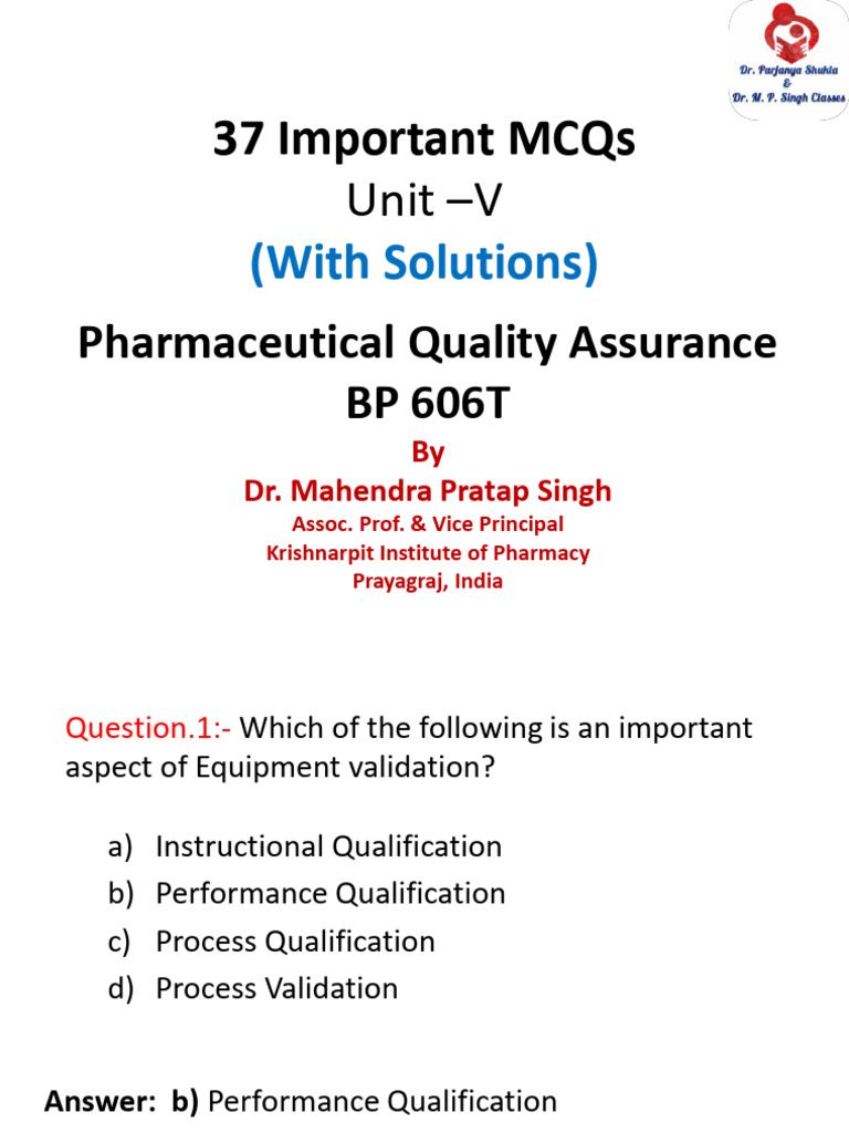 QA MCQs Unit 5 | PDF | Verification And Validation | Warehouse