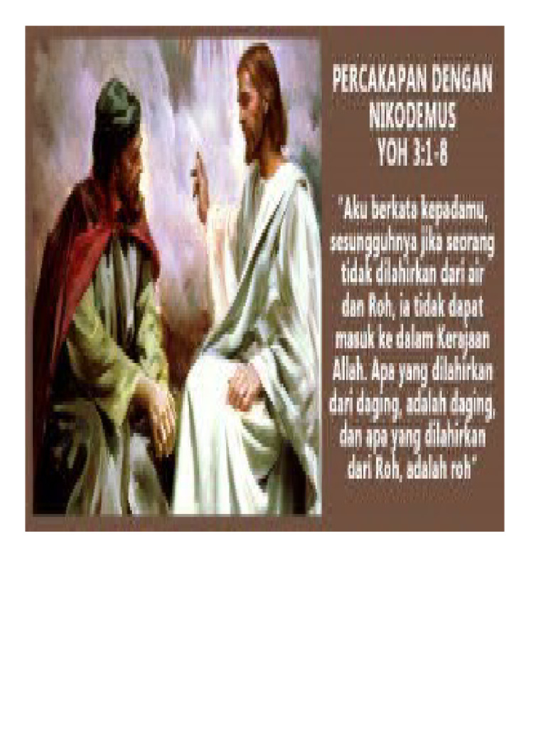 Baptisan Nikodemus | PDF