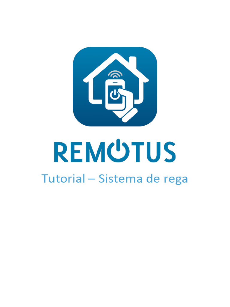 Tutorial - Sistema de Rega | PDF | Arduino | Relé
