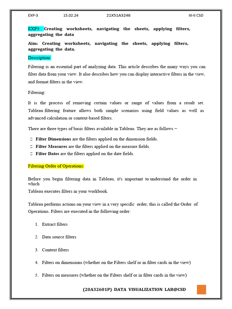 Iii Exp Dv Lab 21 Batch Pdf Data Computing