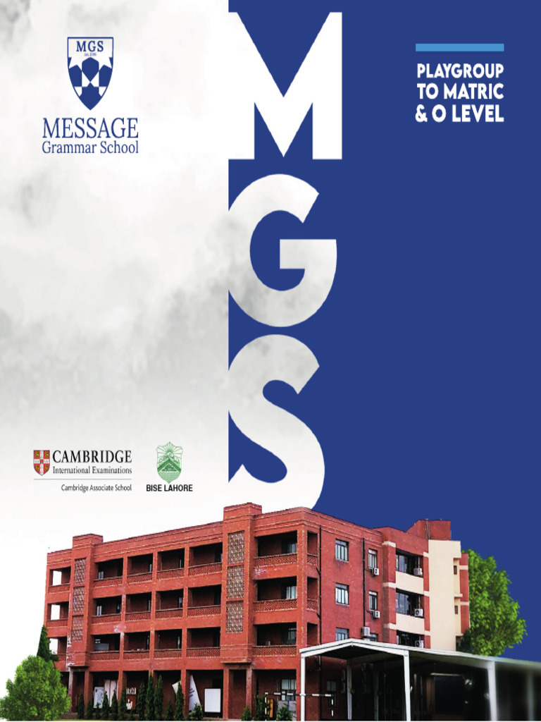 Mgs Prospectus | PDF | Preschool | Schools
