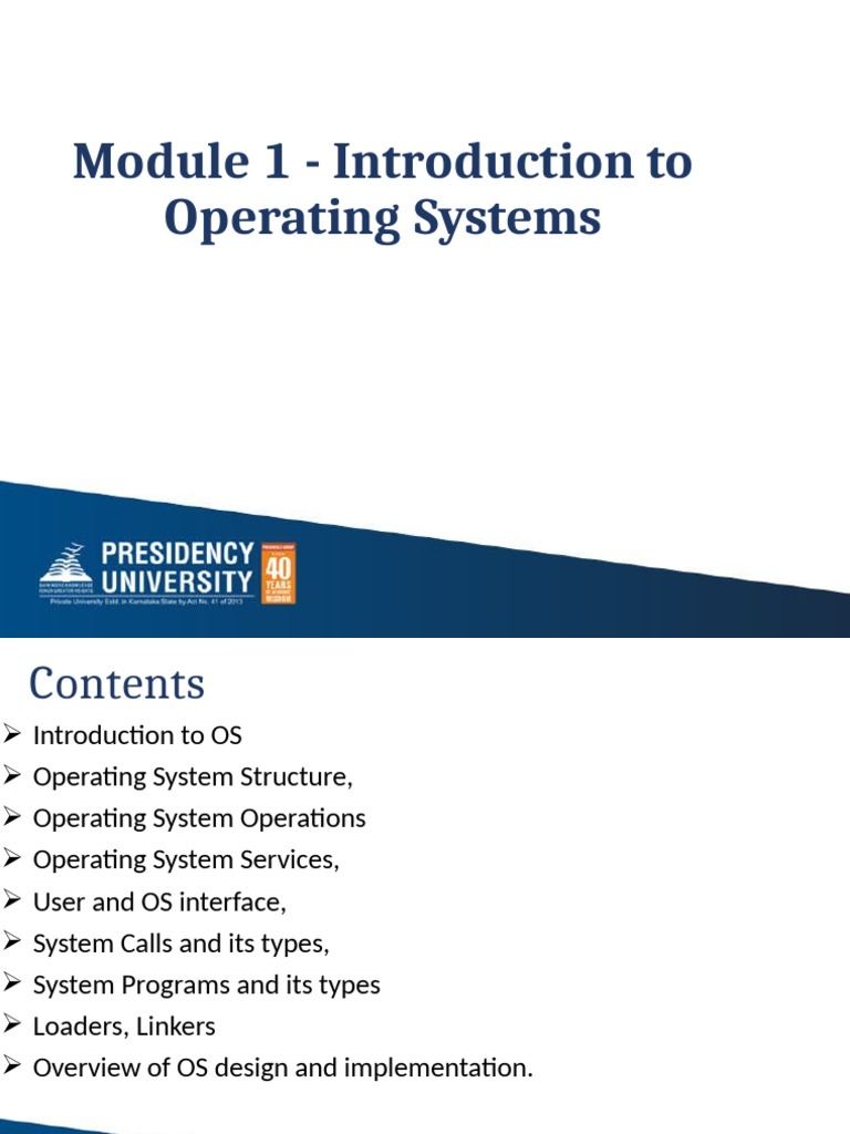 OS_Module1_2023 (1) | Download Free PDF | Operating System | Library (Computing)