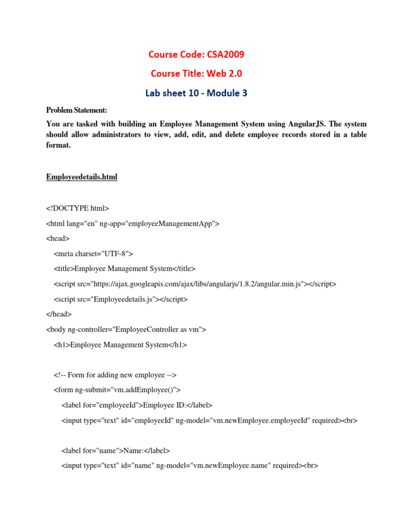 Labsheet 10 | PDF | Computing | Computer Programming