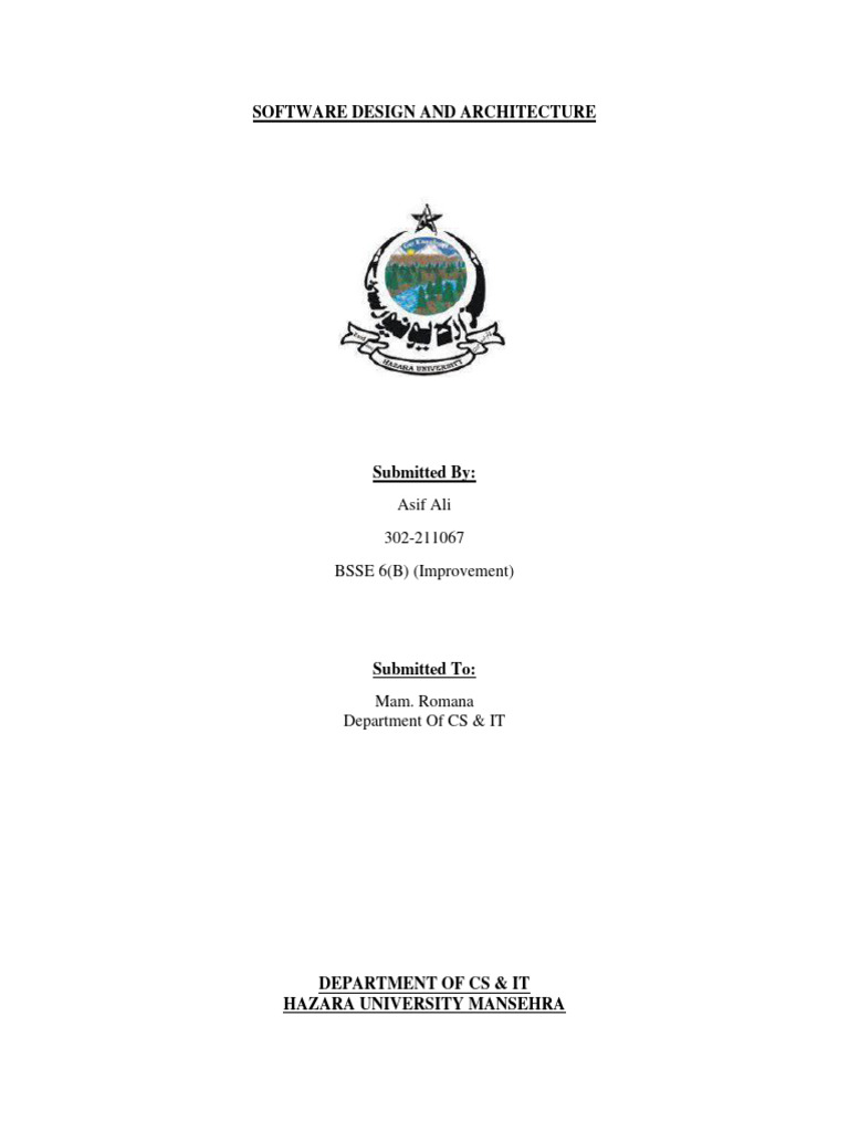302-211067 (Assingment) | PDF | Osi Model | Systems Architecture