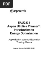 Aspen Process Economic Analysis - Manual | PDF