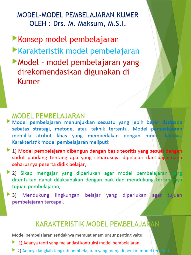 Model-Model Pembelajaran Dalam Kurikulum Merdeka | PDF