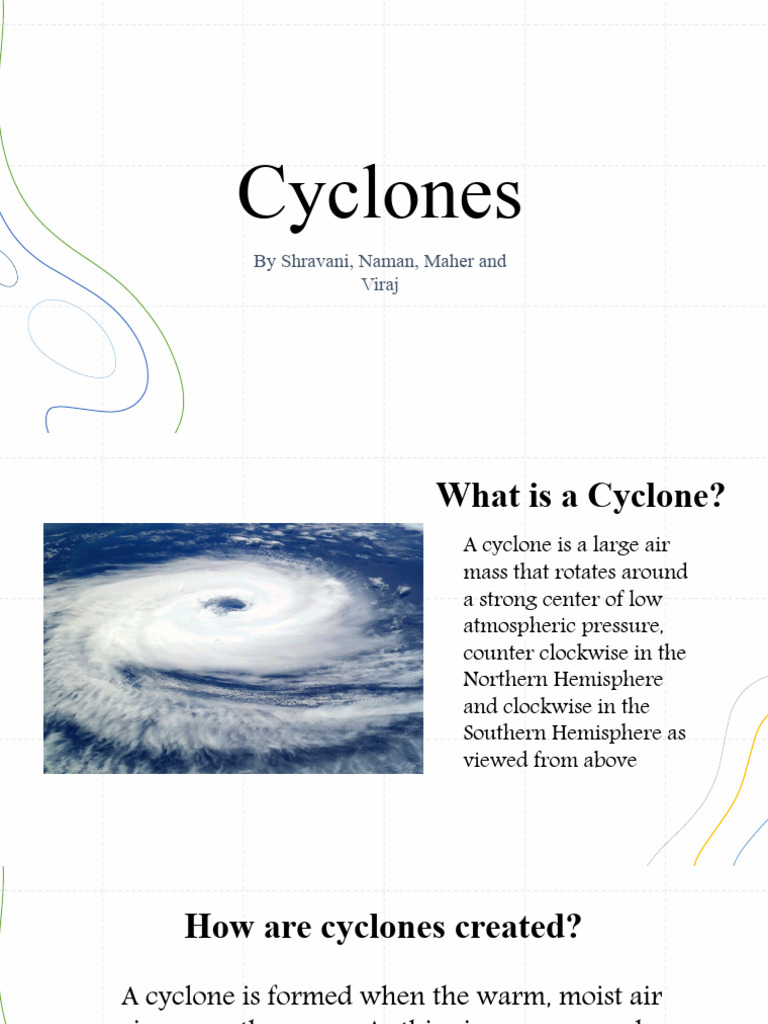 Cyclones | PDF | Tropical Cyclones | Storm Surge