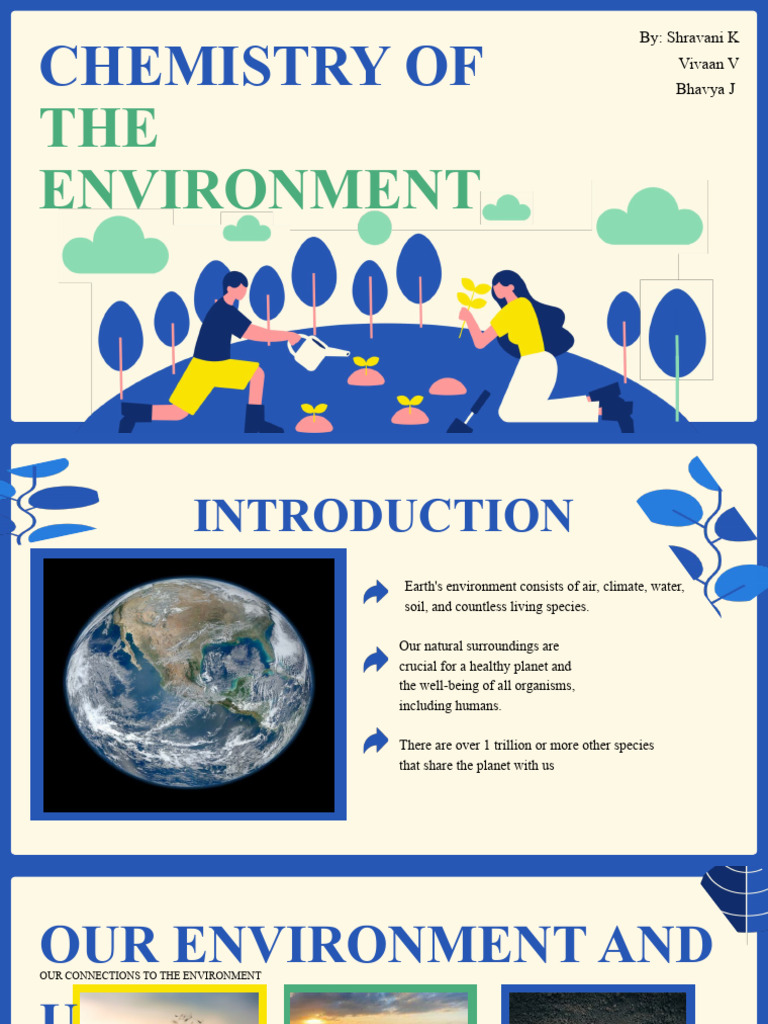 Modern Illustrative Human Impact On The Environment Lesson For High ...