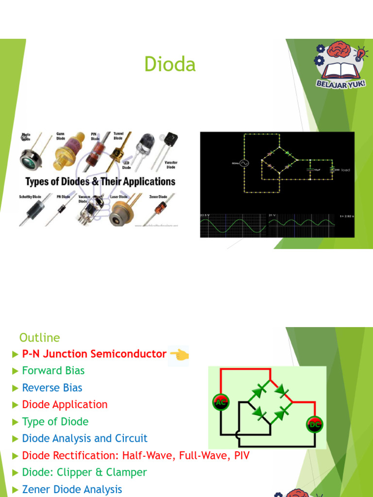 Dioda | PDF | P–N Junction | Electrical Equipment