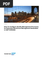 SAP EWM Quality Inspection Guide | PDF | Version Control | Warehouse