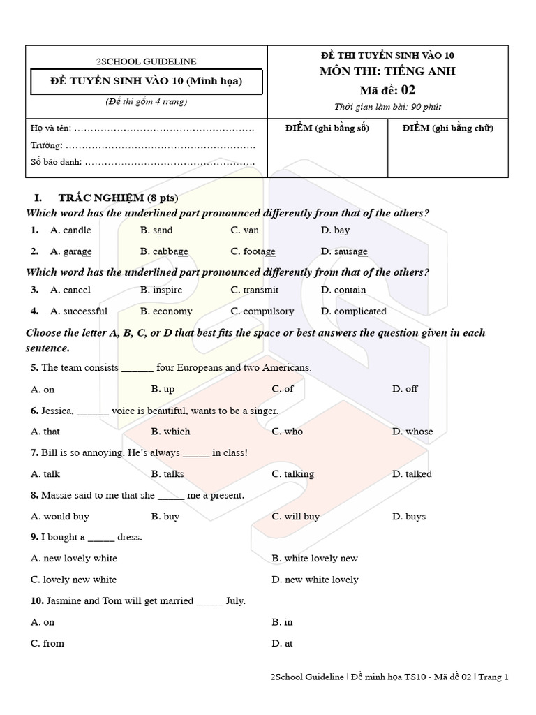 (2SG GEN 4 ANH KC) Ä Á MINH Há A #2 | PDF | Efficient Energy Use