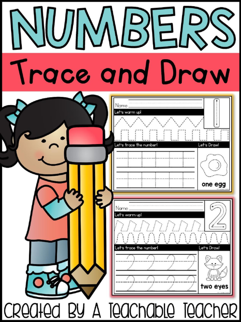 My Numbers Tracing Book | PDF | Printing | Publishing