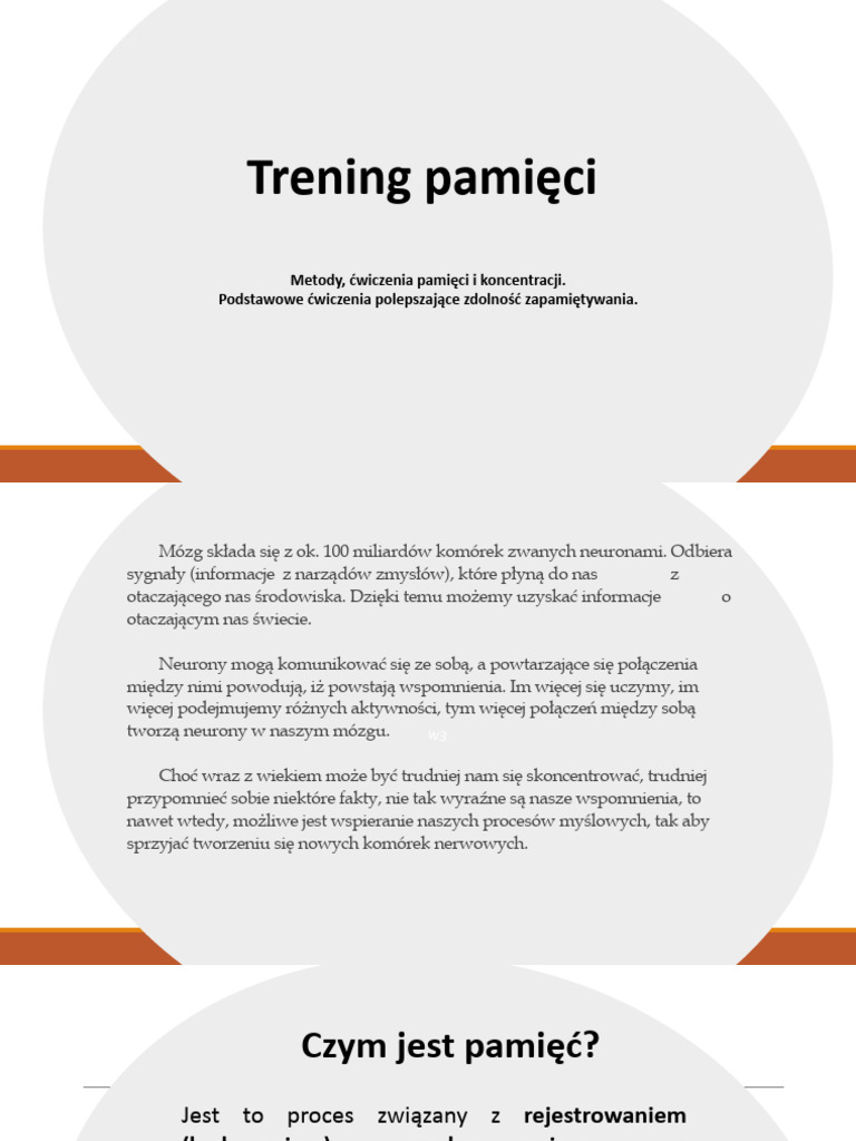 Trening Pamięci: Metody, Ćwiczenia Pamięci I Koncentracji. Podstawowe ...