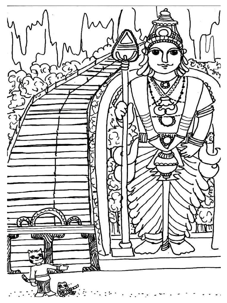 HINDU FESTIVAL COLOURING PAGE 1 | PDF