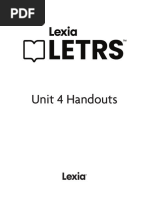 LETRS Unit 1 Assessment Insights | PDF