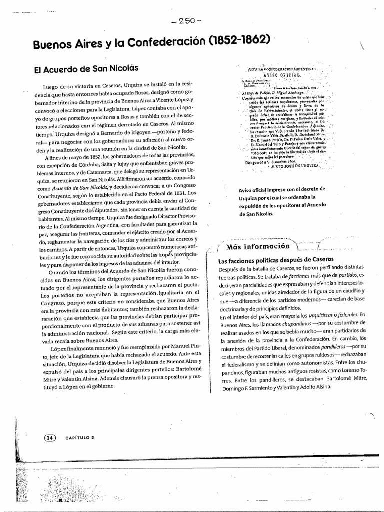 Clase 11 Didactica de Las Ciencias Sociales I BS As y La Confederacion ...