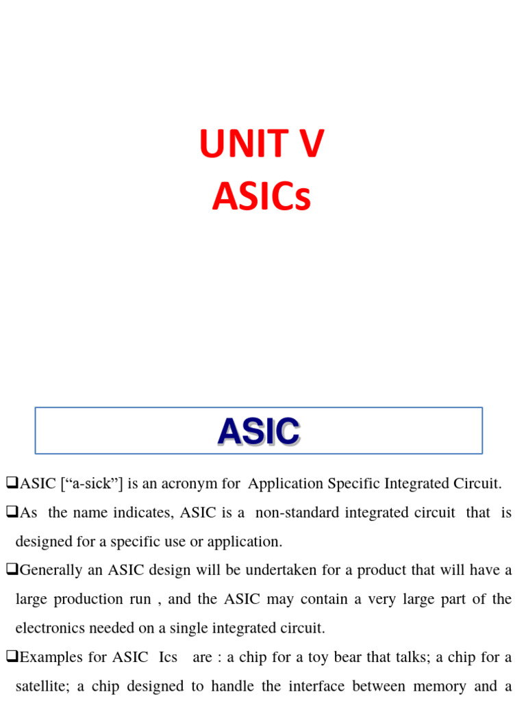 Unit 5 - LP1 | PDF | System On A Chip | Field Programmable Gate Array