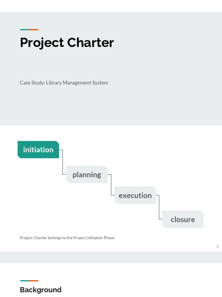 1 Project Charter (1) | PDF | Libraries | Risk Management