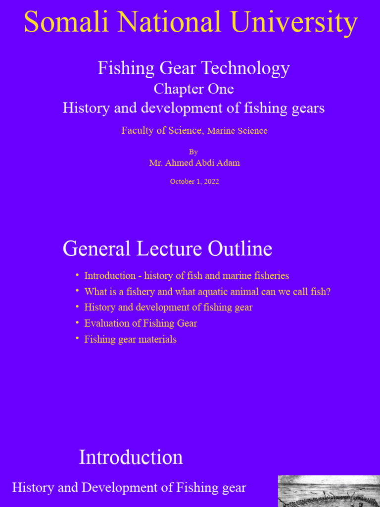 Evolution of Fishing Gear Technology | PDF | Fibers | Sonar