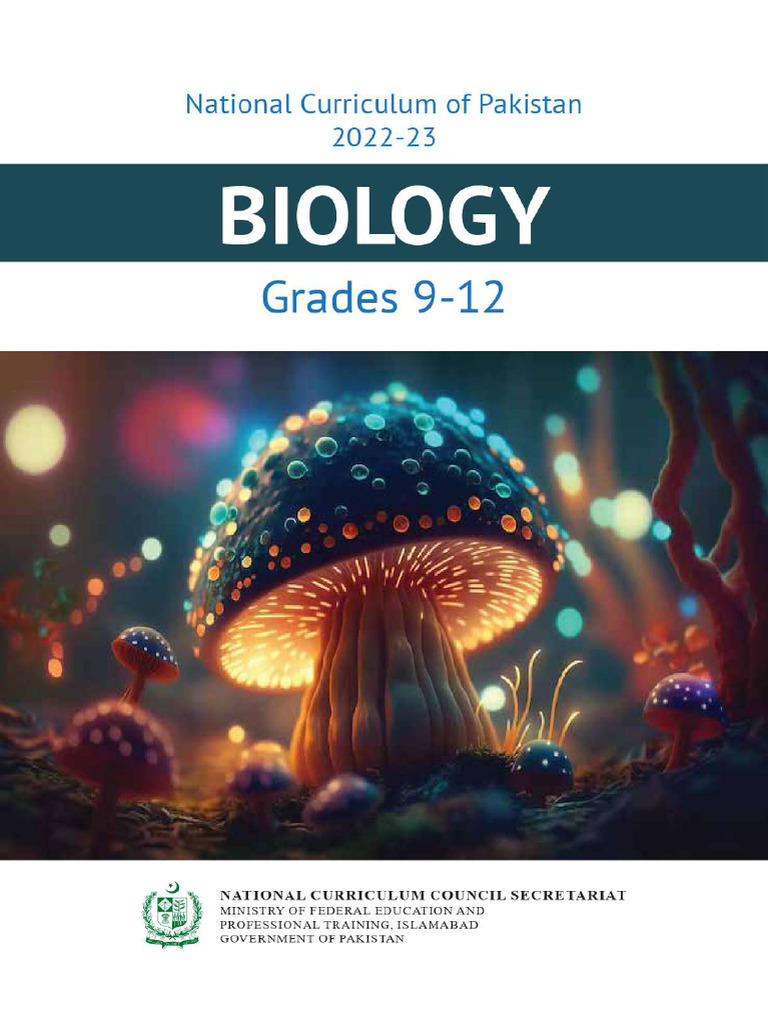 Pakistan National Biology Curriculum 2022-23 | PDF | Science | System