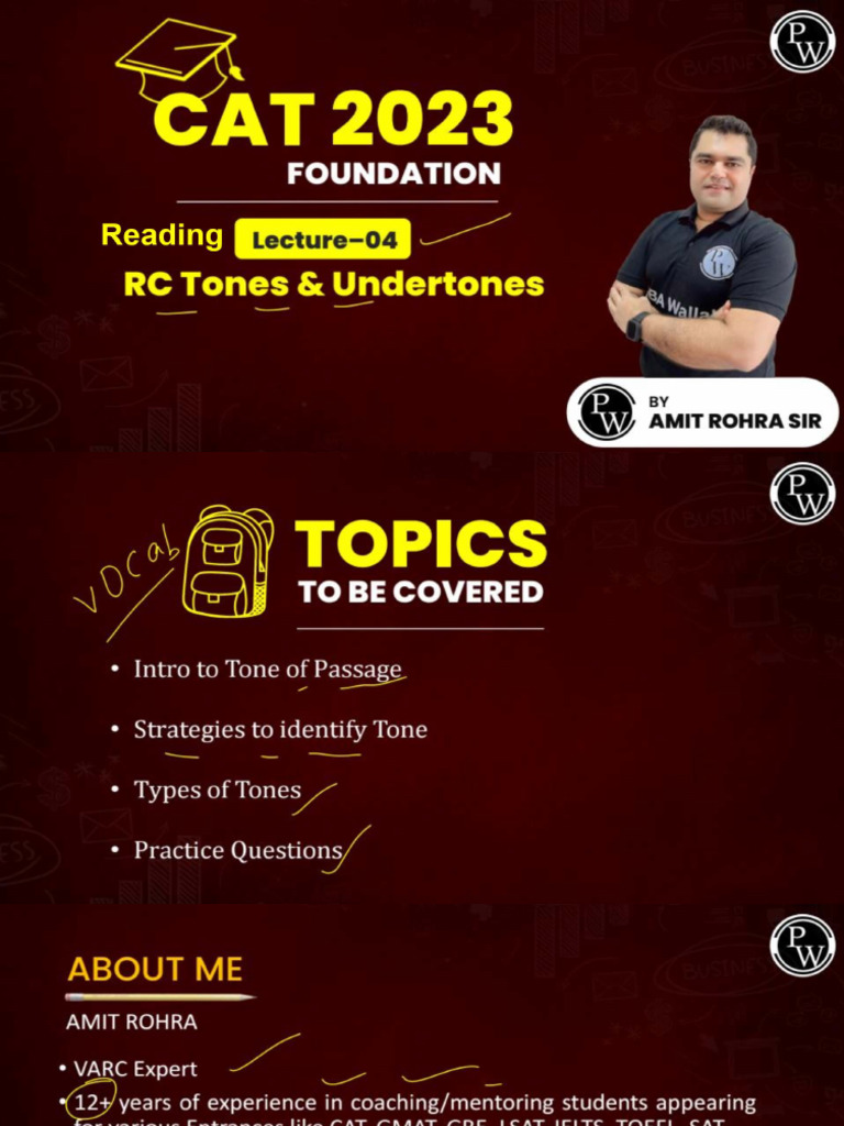 Types of Tone VARC | PDF
