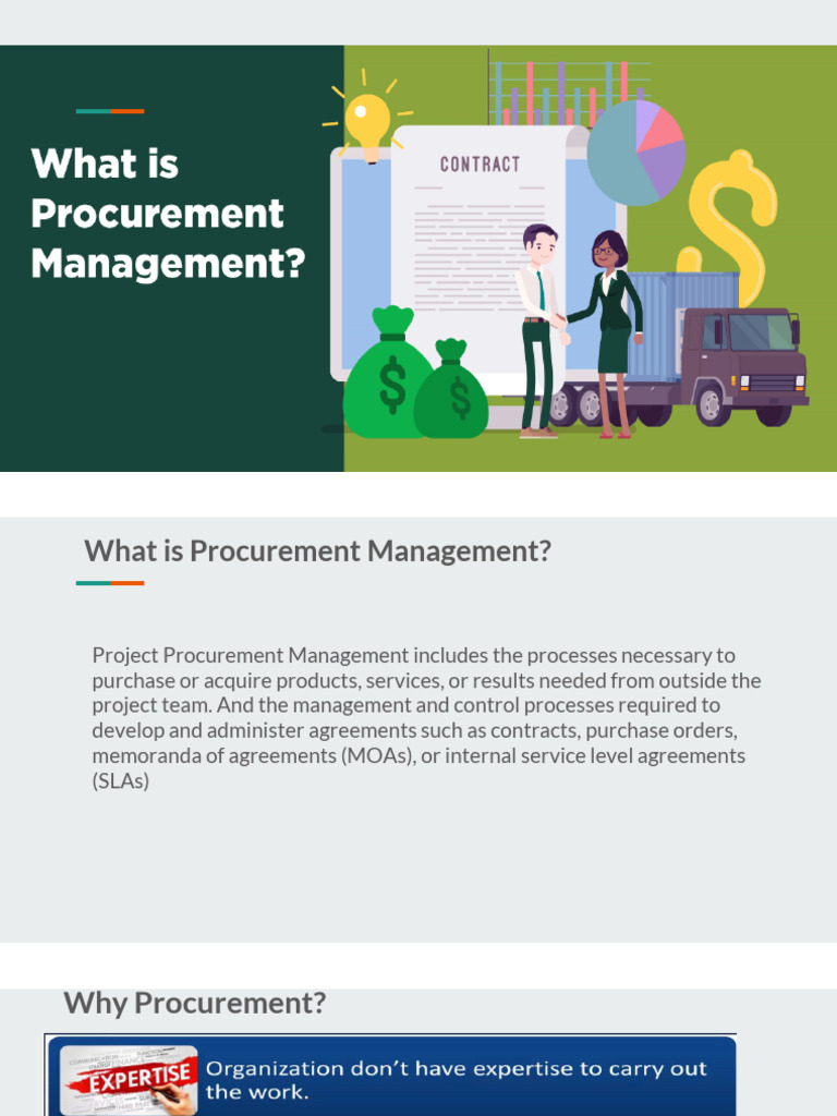 8 Procurement Management | PDF | Procurement | Project Management