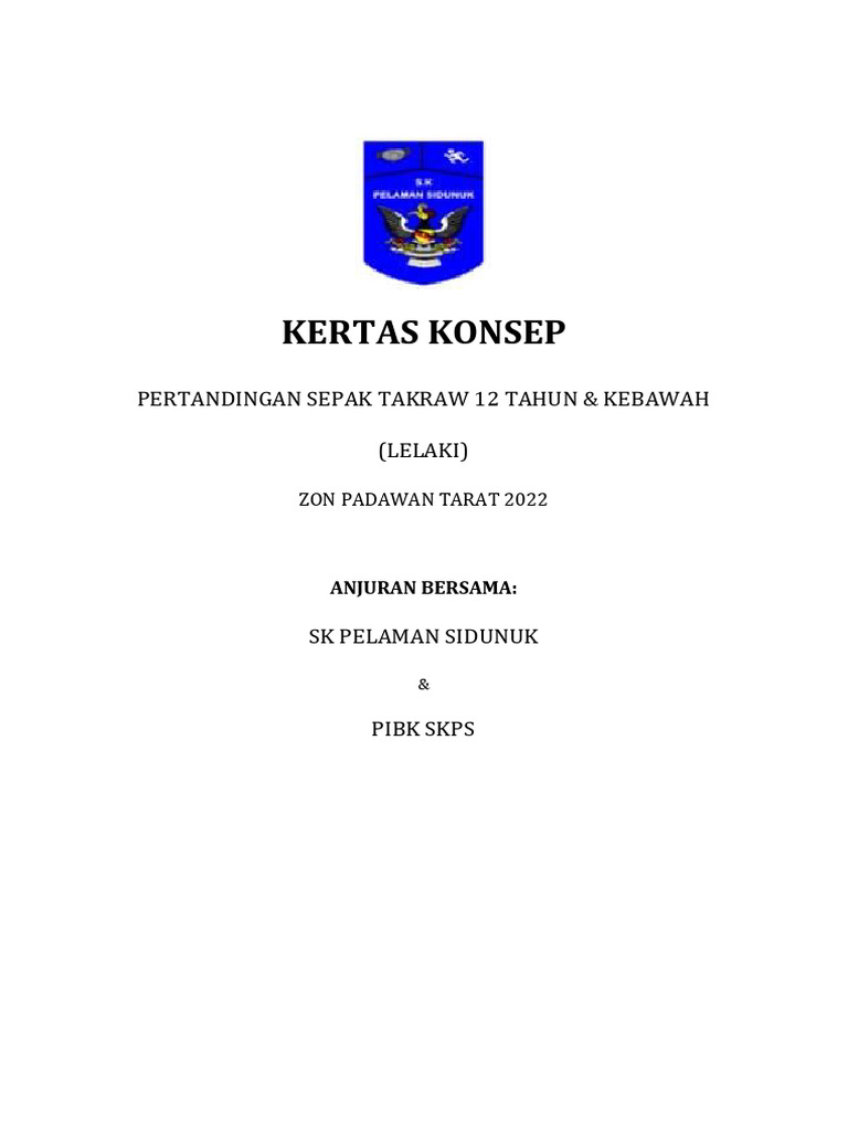 Kertas Konsep Sepak Takraw | PDF