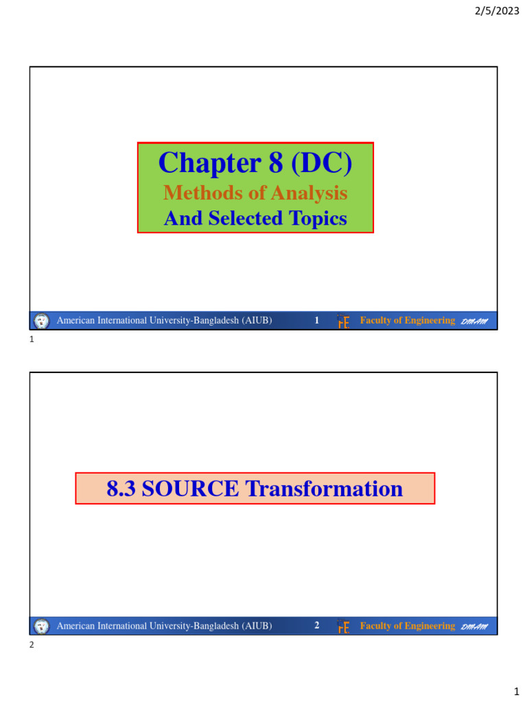 Mid IEC Lec06 to Lec07 | PDF | Electrical Engineering | Quantity