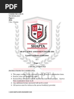 Shapta Uce Physics P1 2024 4 | PDF | Ice
