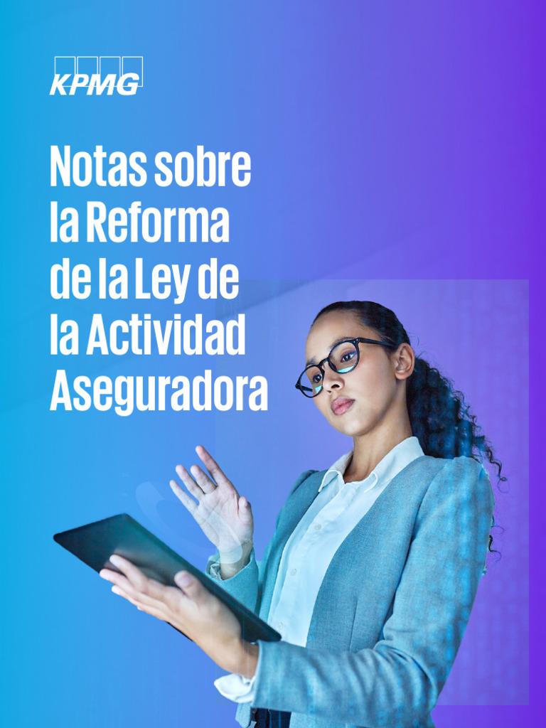 Notas Sobre La Reforma de La Ley de La Actividad Aseguradora | PDF | Reaseguro | Seguro
