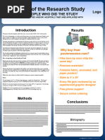 A2 Poster Presentation Template | PDF | Page Layout | Typefaces