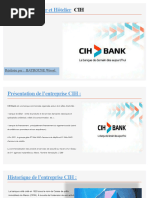 CIH Bank : Histoire et Services | PDF | Banques | Maroc