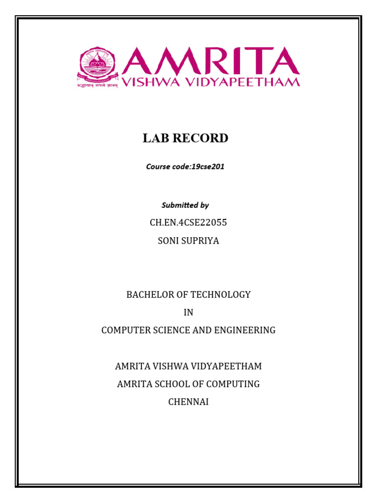 lab record | Download Free PDF | Programming | Constructor (Object Oriented Programming)