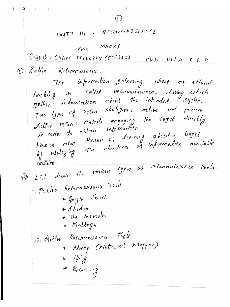 CS UNIT 3 2marks | PDF