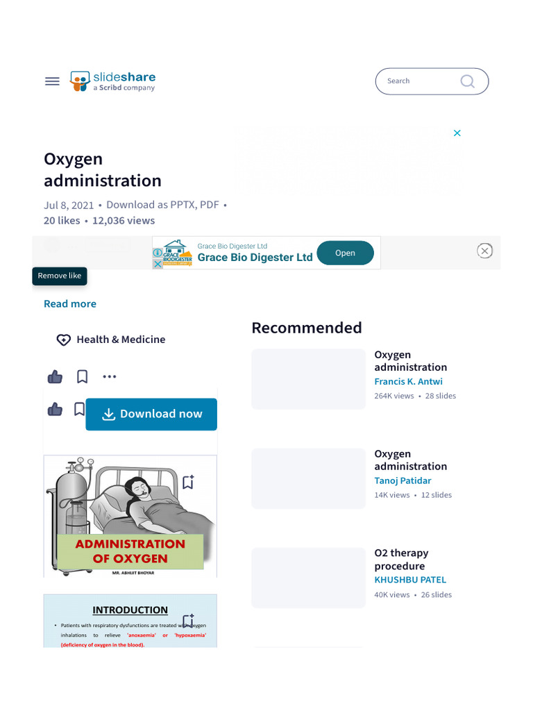 Oxygen Administration | PDF | Respiratory System | Oxygen