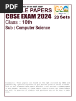Class 12 Computer Science NCERT PYQs | PDF