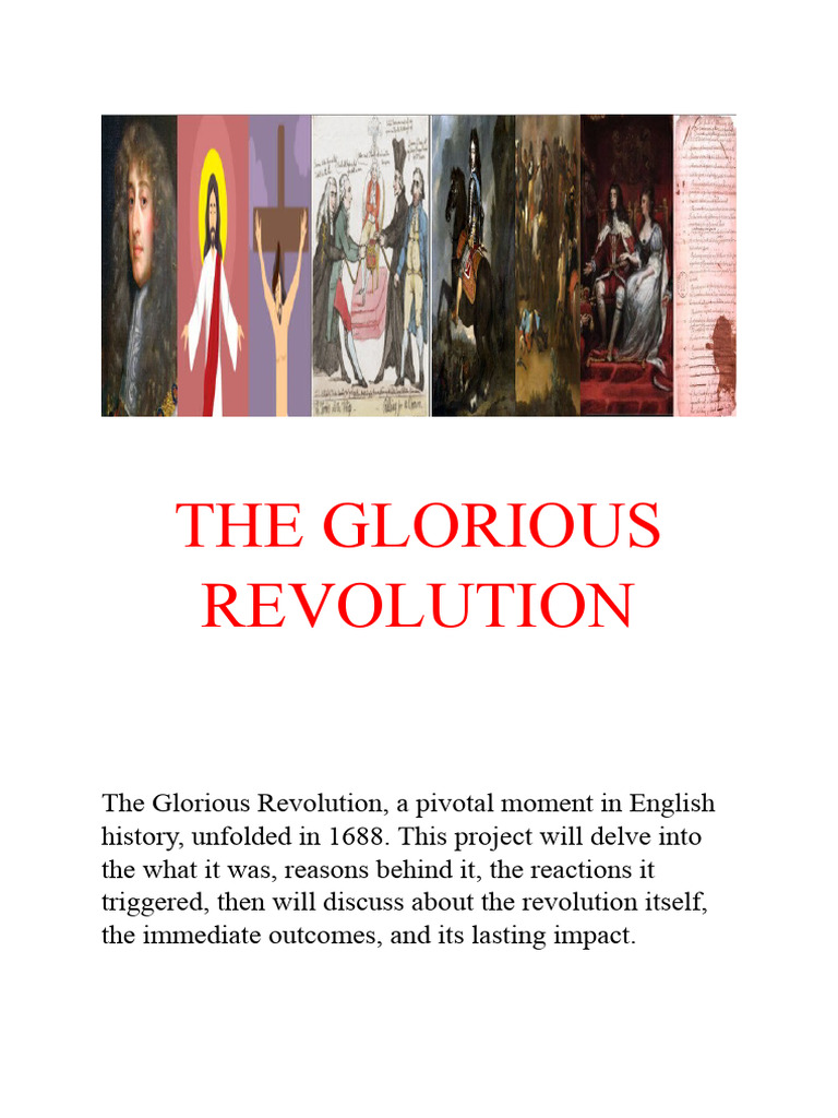 The Glorious Revolution | PDF | Monarchy Of The United Kingdom | Monarchy