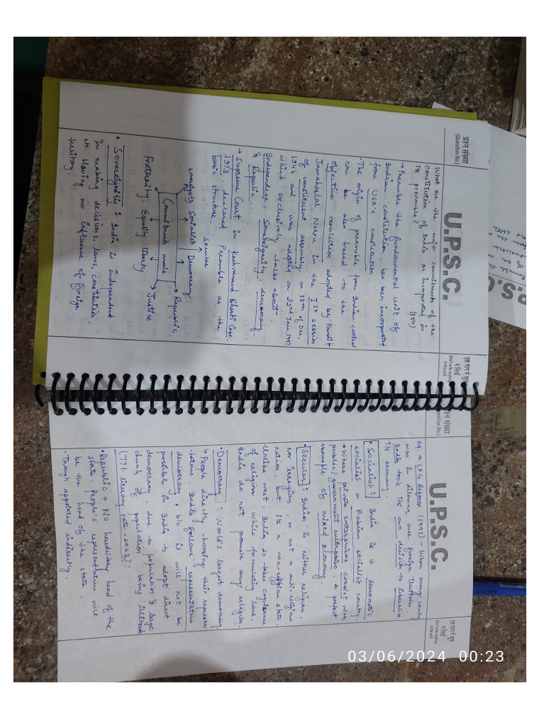 Preamble Notes | PDF