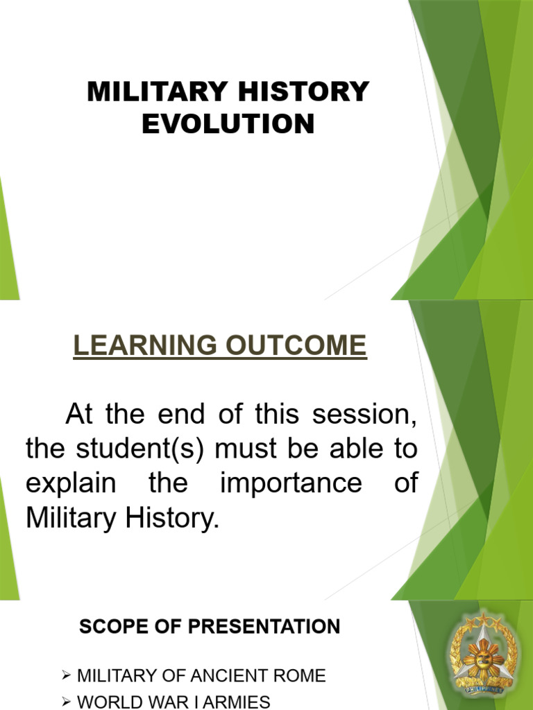 Military History Evolution | PDF | Military Of Ancient Rome | World War II