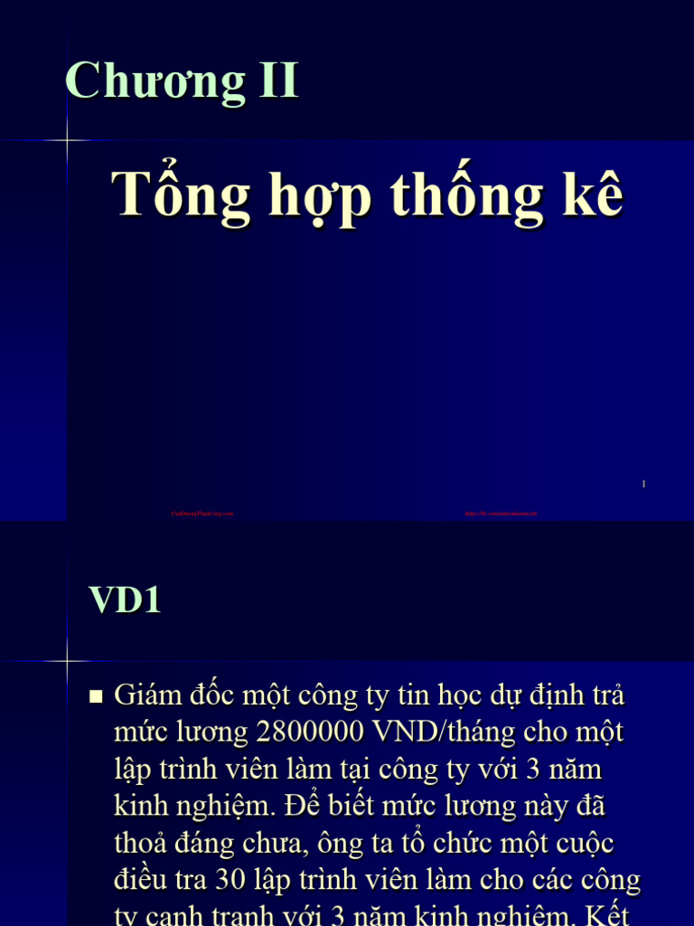 nguyen-ly-thong-ke-kinh-te__chapter-(2)-tong-hop-thong-ke - [cuuduongthancong.com] | PDF