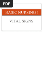 Vital Sign PPTT | PDF | Pulse | Breathing