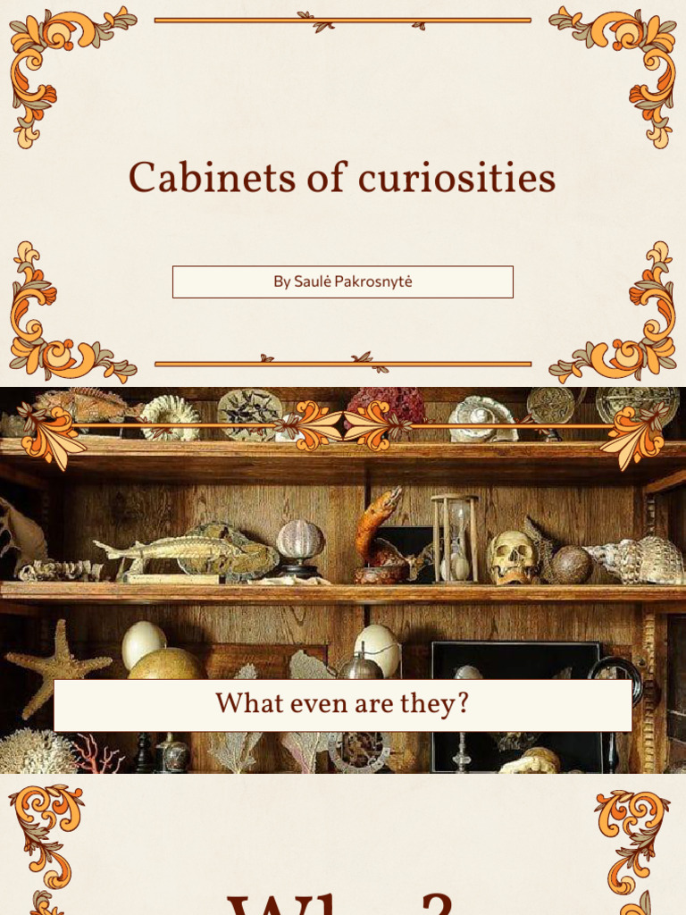 Cabinets of Curiosities | PDF | Social Science