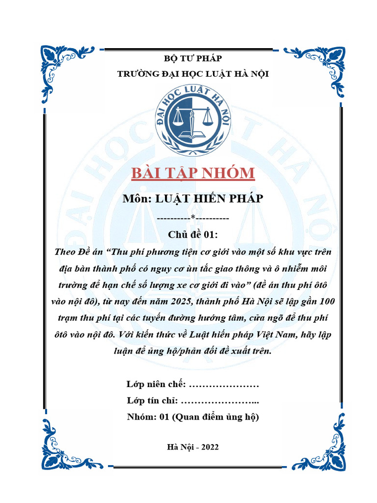 BTN HP K47 - đề 01 (ủng hộ) | PDF