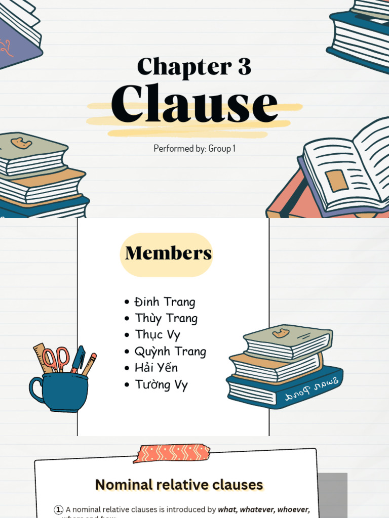 chapter 3 | PDF | Phrase | Clause