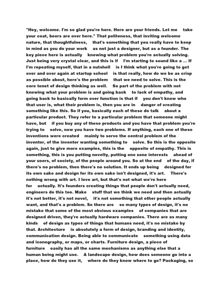 EXE2 | PDF | Experience | Design